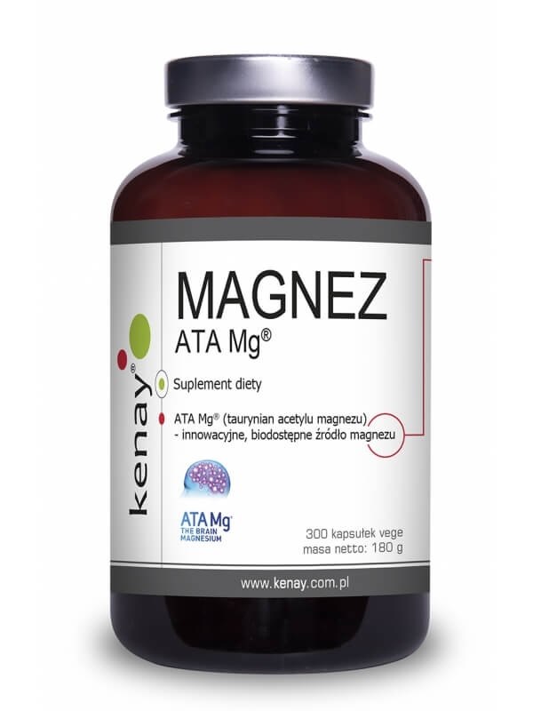 KENAY Magnesium ATA Mg (300 caps) - ECO Supplements